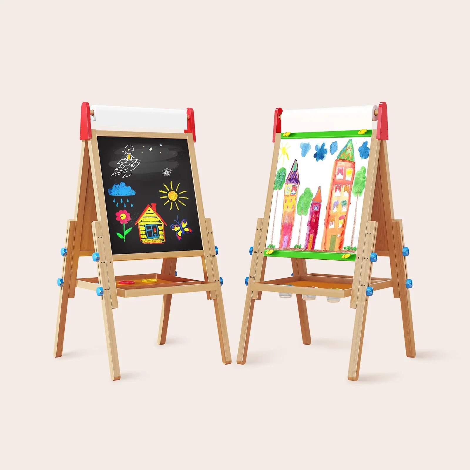 Tiny Land® Double-Sided Easel for Kids – Lovebox America